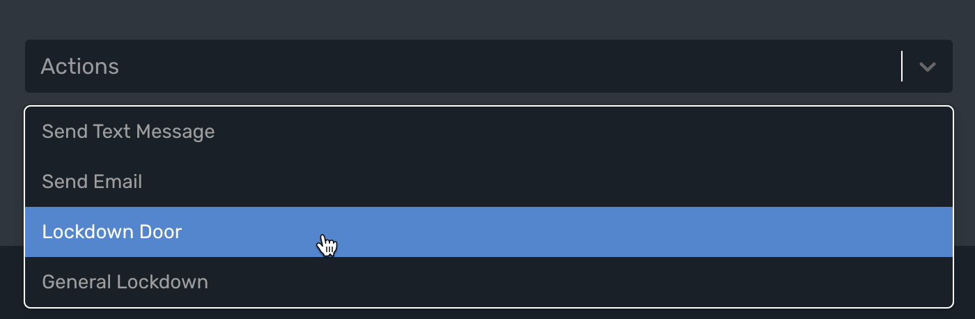 Configuring and using Lockdown Plans – Anavio